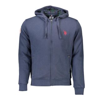 U.S.Polo Association U.s. Polo Assn., Homme, Sweatshirts et sweats &agrave; capuche, Bleu, Taille: 2XL Zip-throughs