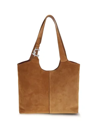 Coccinelle Womens Shoulder Bag C-Easy Cognac Calf Leather