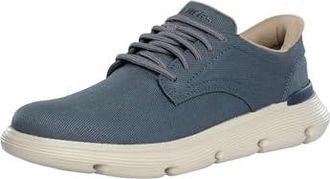 Skechers Homme Baskets À Enfiler Garza Clive, Blue, 43 EU