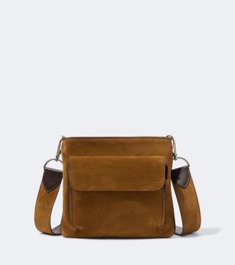 Metier Cooks Supply M&eacute;tier Messenger Bag Slide aus Veloursleder