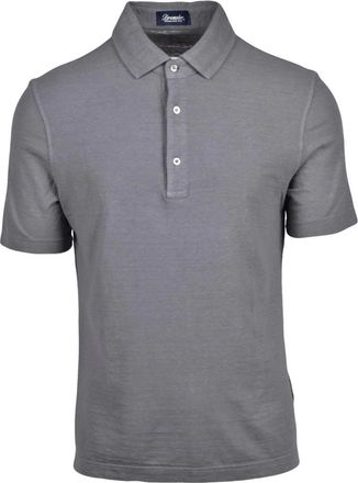 Drumohr Homme, Tops, Gris, Taille: M Polo