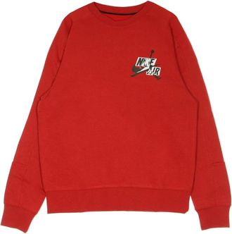 Nike Jordan Homme, Sweatshirts et sweats &agrave; capuche, Rouge, Taille: XL SweaT-shirt ras du cou classique Jordan