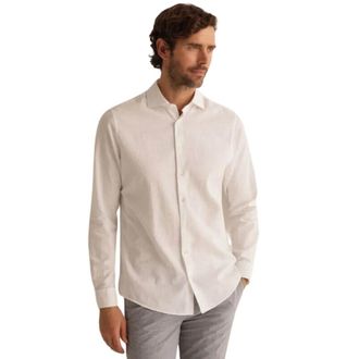 Roy Robson Wei&szlig;e Oxford Slim Hemd Lisa - - Shirts - Herren - Wei&szlig; - 2XL