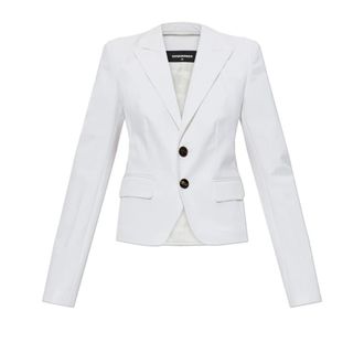 Dsquared2 Blazer mit abnehmbaren &Auml;rmeln - - Jackets - Damen - Wei&szlig; - M