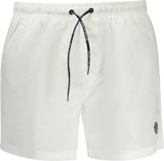 North Sails Homme, Maillots de bain, Blanc, Taille: 3XL Boxer de bain en polyester