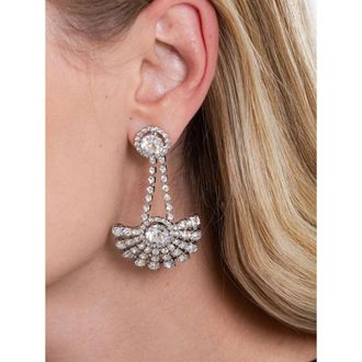Jennifer Behr Cryst Earrings - Silver