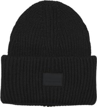 Jack & Jones Bonnet Jachakkai tricoté, Noir, Taille Unique Homme