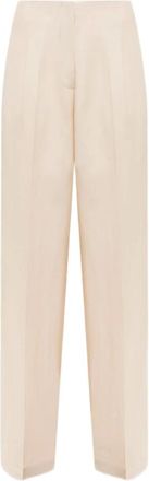 Blugirl Femme, Pantalons, Beige, Taille: 36 FR Wide Pantalons