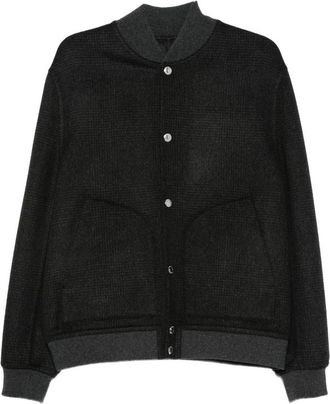 Brunello Cucinelli Check-pattern Reversible Bomber Jacket