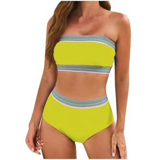 Generic Chemises &agrave; manches longues pour homme Maillot de bain deux pi&egrave;ces pour femme, maillot de bain sans bretelles pour femme, maillots de bain sans bretell