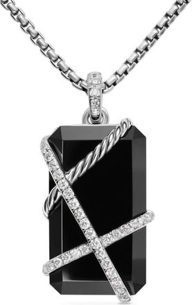 David Yurman bracelet Cable Loop en argent sterling serti de diamants
