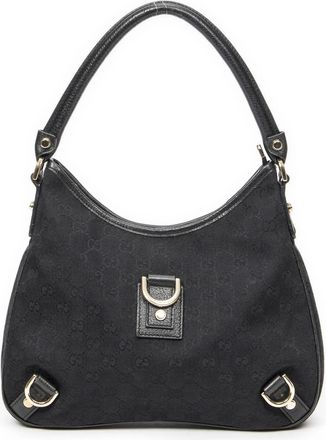 Gucci Crossbody Bags - Small Abbey D-Ring Hobo - Gr. unisize - in Schwarz - f&uuml;r Damen