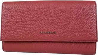 Coccinelle Femme, Accessoires, Brun, Taille: ONE Size Portefeuille Souple M&eacute;tallis&eacute;