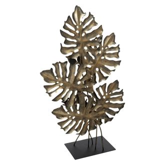 Atmosphera Atmosphera - Deko Bl&auml;tter Monstera H59 cm - Bronze