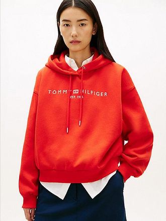 Tommy Hilfiger Sweat &agrave; capuche en molleton flex &agrave; logo