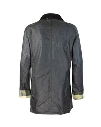 Barbour Womens Waxed Jacket Beadnell Sage Cotton