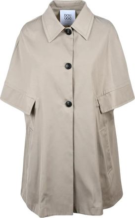 Douuod Femme, Vestes, Beige, Taille: 38 FR Trench a Cappa