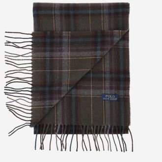 Polo Ralph Lauren Mens Wool Scarf Multicolour Scarfs