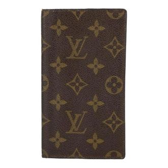 Louis Vuitton Pre-owned Checkbook Holder - - Pre-owned - Damen - Braun - ONE SIZE
