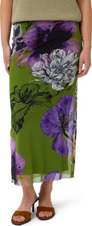 Desigual FAL_TULLEFLOWER, 4010 Verde ACEITUNA, XL