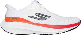 Skechers Aero Pulse Sneaker f&uuml;r Herren, Zum Reinschl&uuml;pfen (Wei&szlig;/Orange)