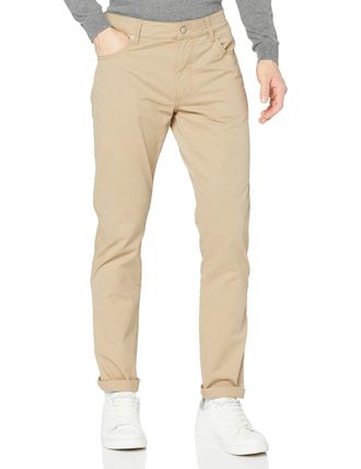 Hackett Herren Hose Trinity CF Twill 5 PKT, Beige (Sand 847), W30
