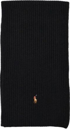 Ralph Lauren unisex, Accessoires, Noir, Taille: ONE Size &Eacute;charpe Pony Signature