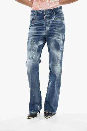 Dsquared2 Jeans mit Distressed- und Acid-Wash-Effekt ROADIE 23cm Dsquared2
