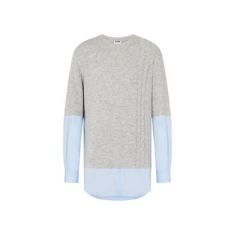 Moschino Herren, Strickwaren, Grau, 2XLGr&ouml;&szlig;e