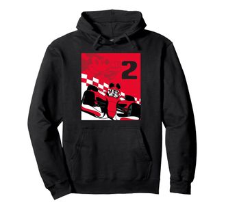Disney Racing 2nd Birthday 2 Years Old Mickey Mouse Race Car Pullover Hoodie
