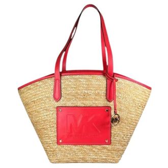 Michael Kors Pre-owned Canvas Tote Bag - - Pre-owned - Damen - Rot - ONE SIZE