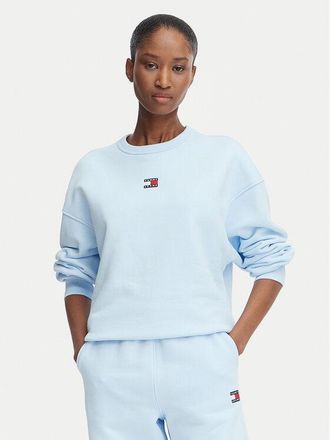 Tommy Jeans Sweatshirt DW0DW17325 Hellblau Regular Fit