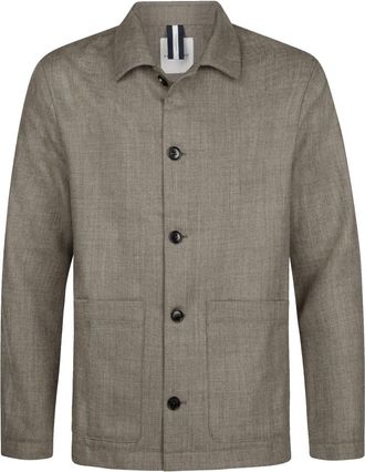 Profuomo Softes Overshirt aus Schurwolle in