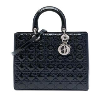 Dior Sac &agrave; main Lady Pre-owned - Femme - Pre-owned - Bleu - Taille: ONE Size