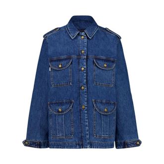 Blaz&eacute; Milano Nariida Sapphire Sahariana Jacke - - Jackets - Damen - Blau - M