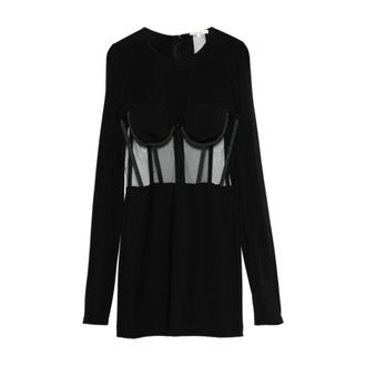 Nensi Dojaka Mini Kleid - - Dresses - Damen - Schwarzk - S