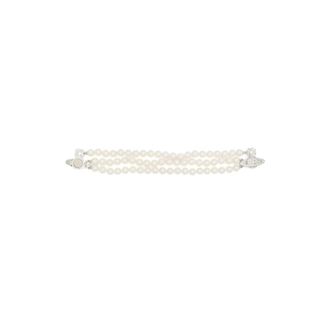 Vivienne Westwood Verena Bracelet - - Accessories - Damen - Beige - ONE SIZE