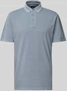 A|X Armani Exchange Poloshirt mit kurzer Knopfleiste