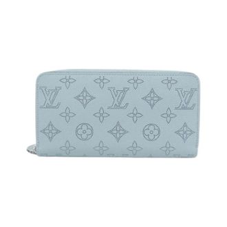 Louis Vuitton Pre-owned Mahina Calf Long Wallet - - Pre-owned - Damen - Blau - ONE SIZE
