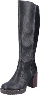 Rieker Femme Y4190 Bottes Montantes, Noir, 41 EU