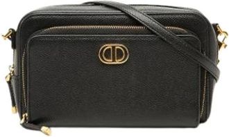 Dior Pre-owned Caro Double Pouch - Femme - Pre-owned - Noir - Taille: ONE Size