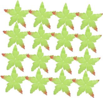 Angoily 100stücke DIY Kelchblätter Aus Stoff Künstliche Blumen Kelchblätter Bastelmaterialien Für Blumen-DIY-zubehör