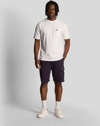 Lyle & Scott Wembley Cargo-Shorts - Dunkelmarineblau