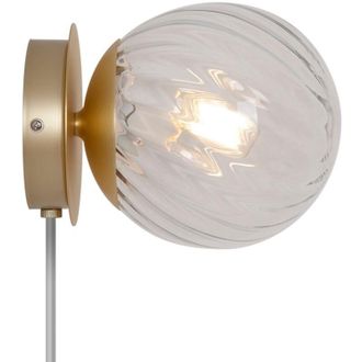 Nordlux Applique murale chisell M&eacute;tal Laiton, H.15 - IP20 - E14 / Int&eacute;rieur