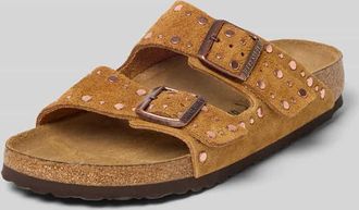 Birkenstock Slippers aus echtem Leder Modell Arizona