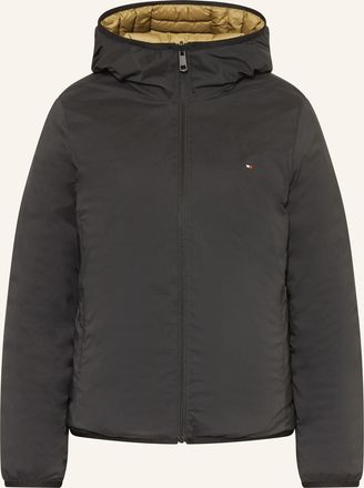 Tommy Hilfiger Daunenjacke Zum Wenden schwarz
