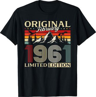 Generic 65. Geburtstag Februar 1961 Original Limited Edition T-Shirt