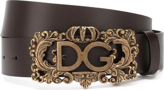 Dolce & Gabbana Gürtel - Belt Black - Gr. 110 - in Schwarz - für Damen