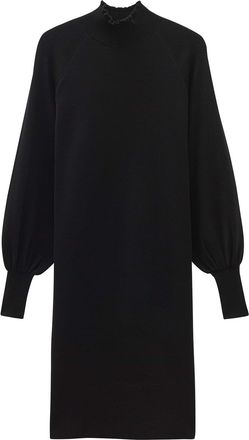 someday Damen Midikleid | Strickkleid QUARISI aus Tencel Mix Black, 36