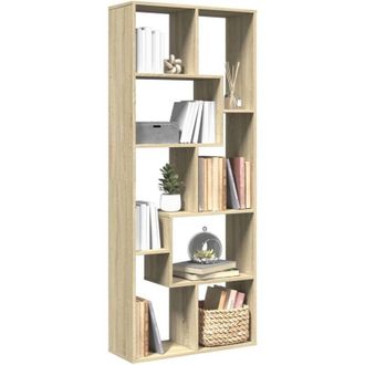 vidaXL Tag&egrave;re s&eacute;paratrice de pi&egrave;ce ch&ecirc;ne sonoma 67x25x161,5 cm - Vidaxl